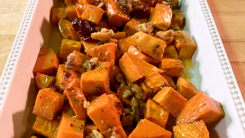 Roasted Yams With Cranberry Maple Butter | V. Sattui Winery