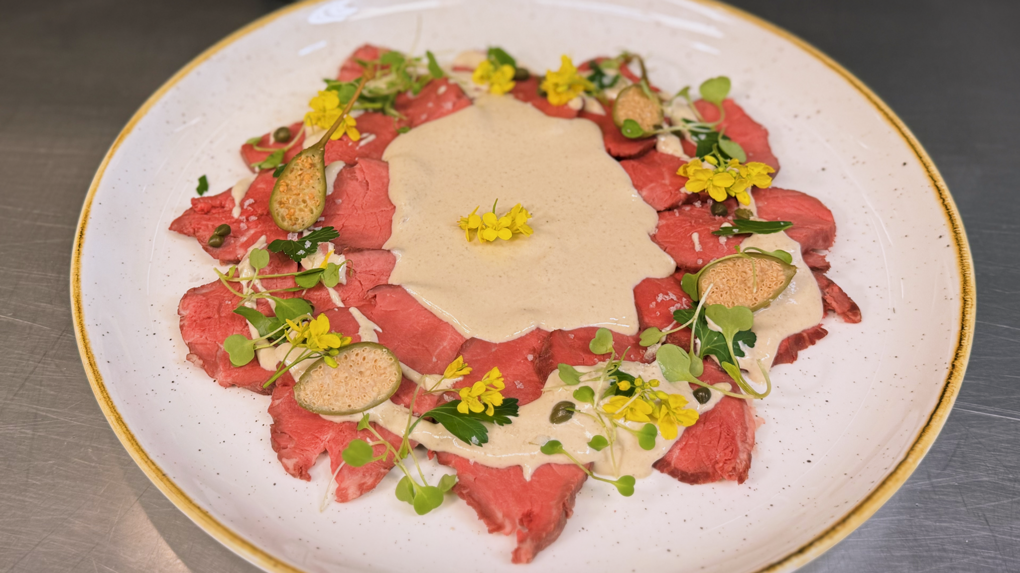 Beef Filet With Tonnato Sauce | V. Sattui Winery
